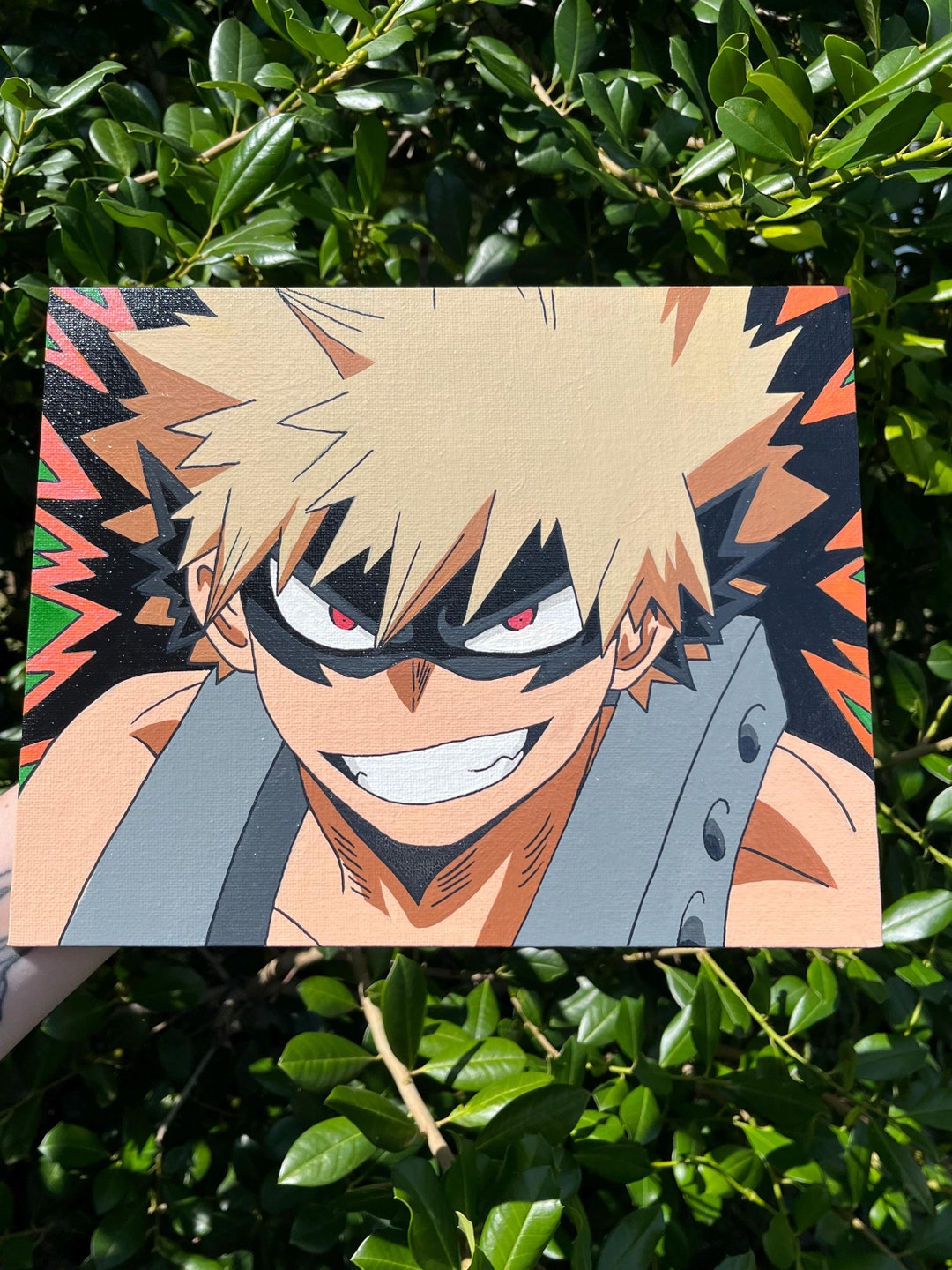 Bakugo Color-shifting Painting - Etsy