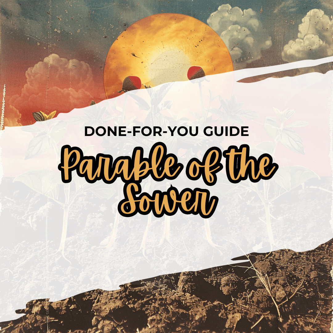 The Parable of the Sower Good Ground Bible Lesson Faith - Etsy