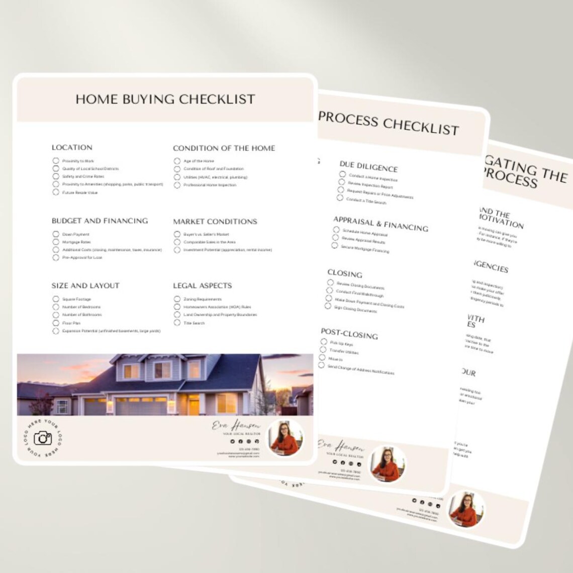 Home Buyer Checklist | Real Estate | Realtors - Etsy