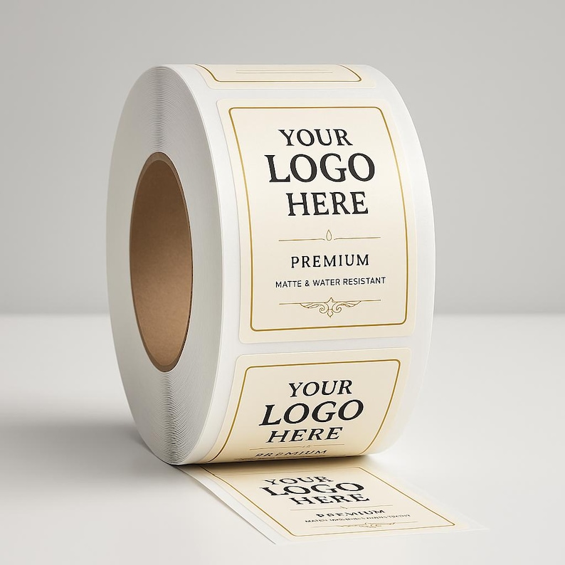 Custom Waterproof Product Labels: Matte or Gloss Stickers for Jars ...