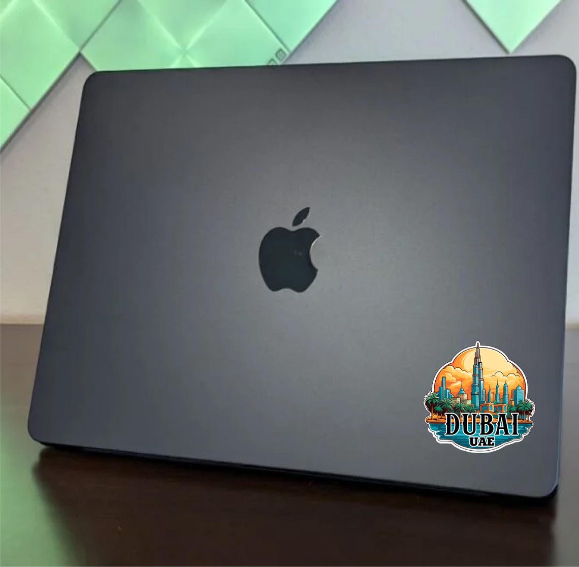 Dubai Skyline Sticker Burj Khalifa Vinyl Decal - Waterproof Travel ...