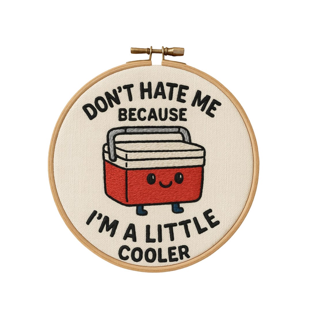 Cute, Cooler, Funny, Pretty Embroidery Pattern, Needlework ,flowers ...