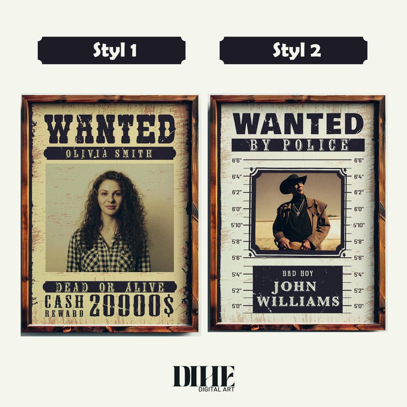 Funny Wanted Posters - Etsy