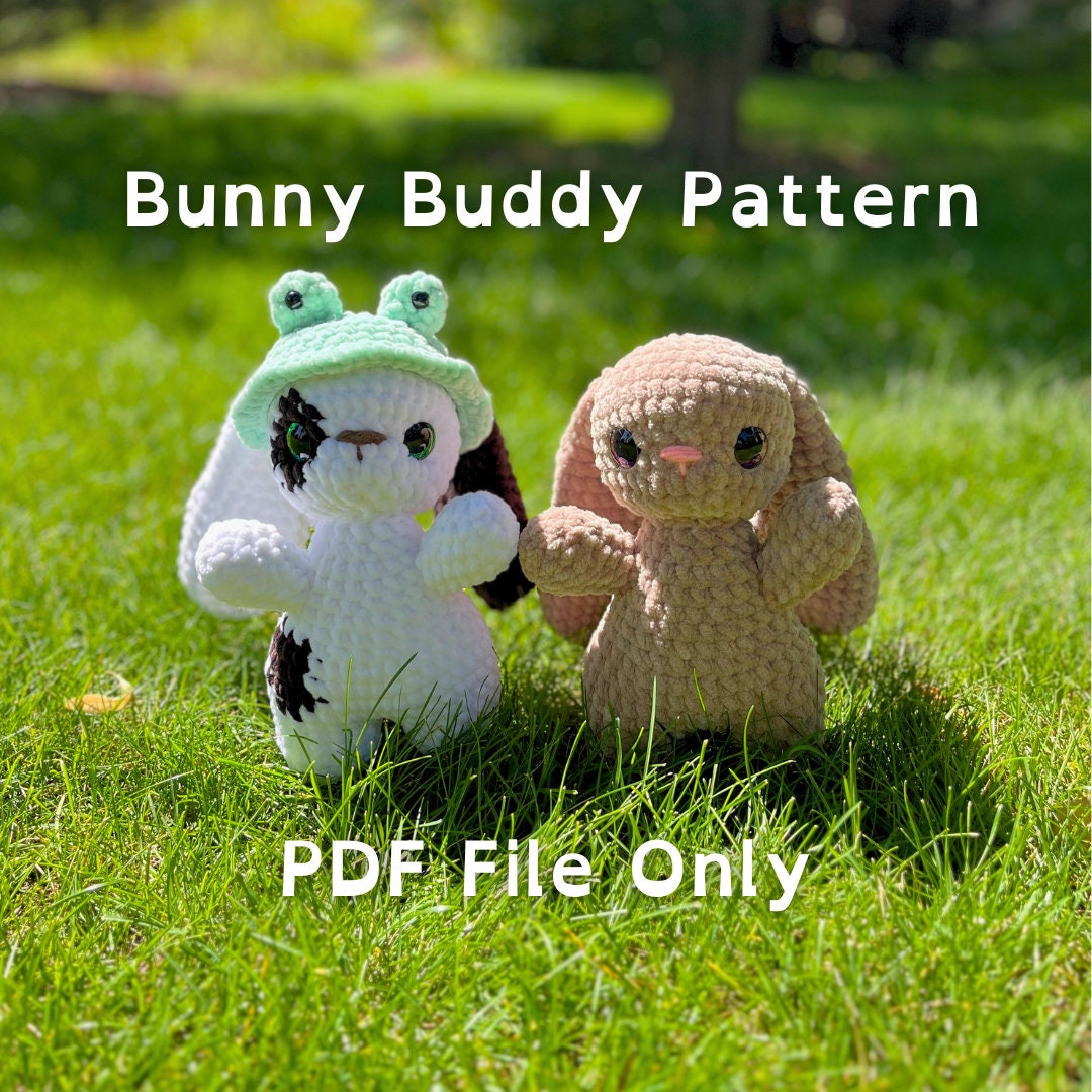 Bunny Buddy Pattern - Etsy