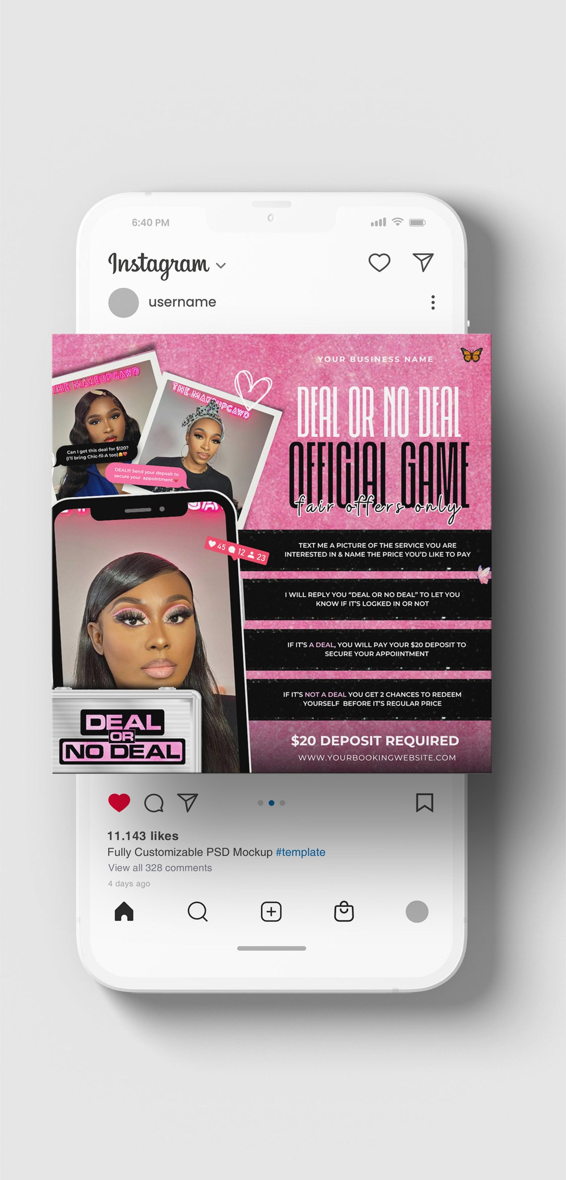 May Special Flyer Deal or No Deal Flyer Template Mua Books Open Spring ...