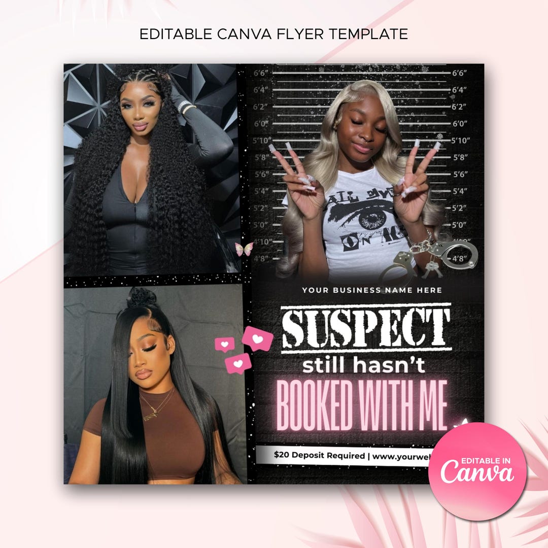 Wig Flyer Hair Special Flyer Hair Install Wig Specials Flyer Wig Deal ...