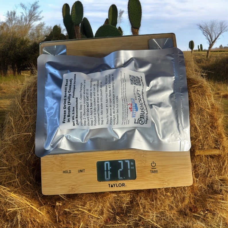 Freeze-dried Butterfield Farms Roast Beef in Broth *will Customize for ...