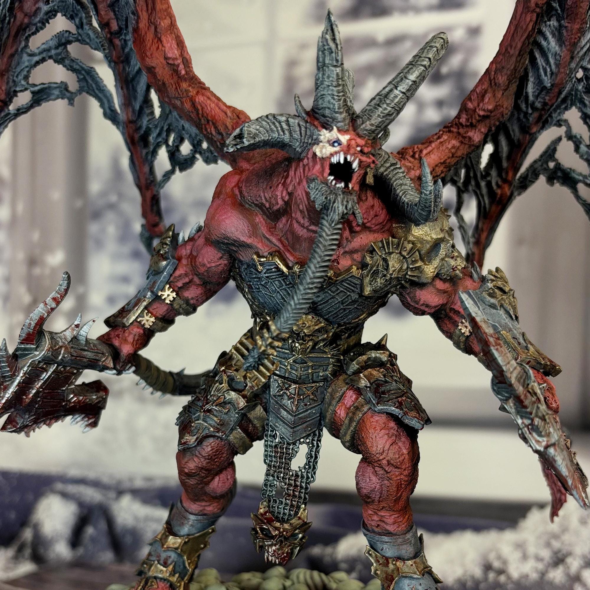 Skarbrand the Exiled One - Painted - 25 Cm (9,8") - Exalted ...