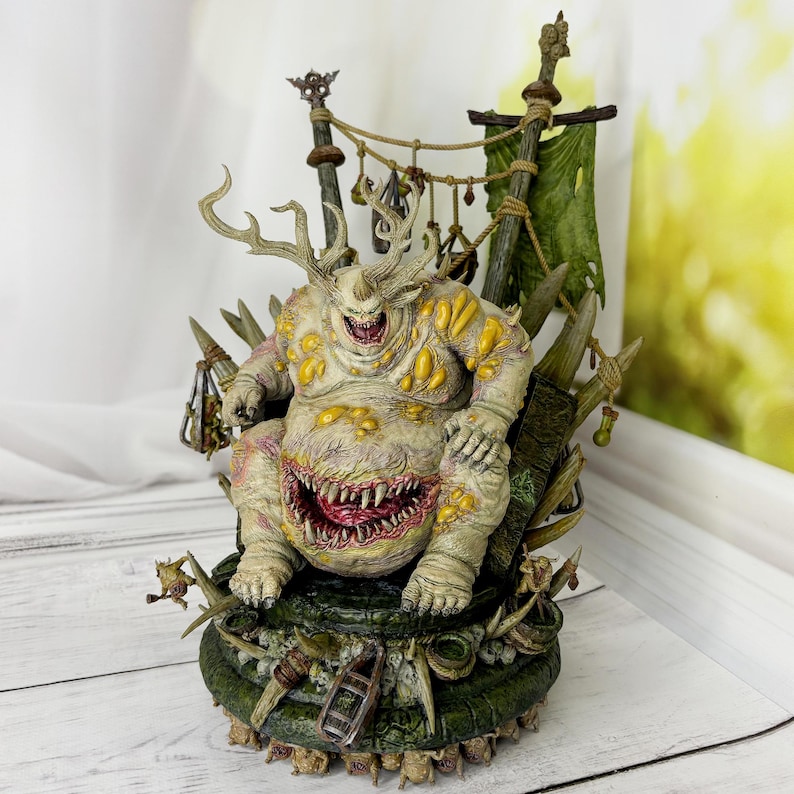 Ku'gath Plaguefather - Painted - 30 Cm (11,8") - Great Unclean One ...