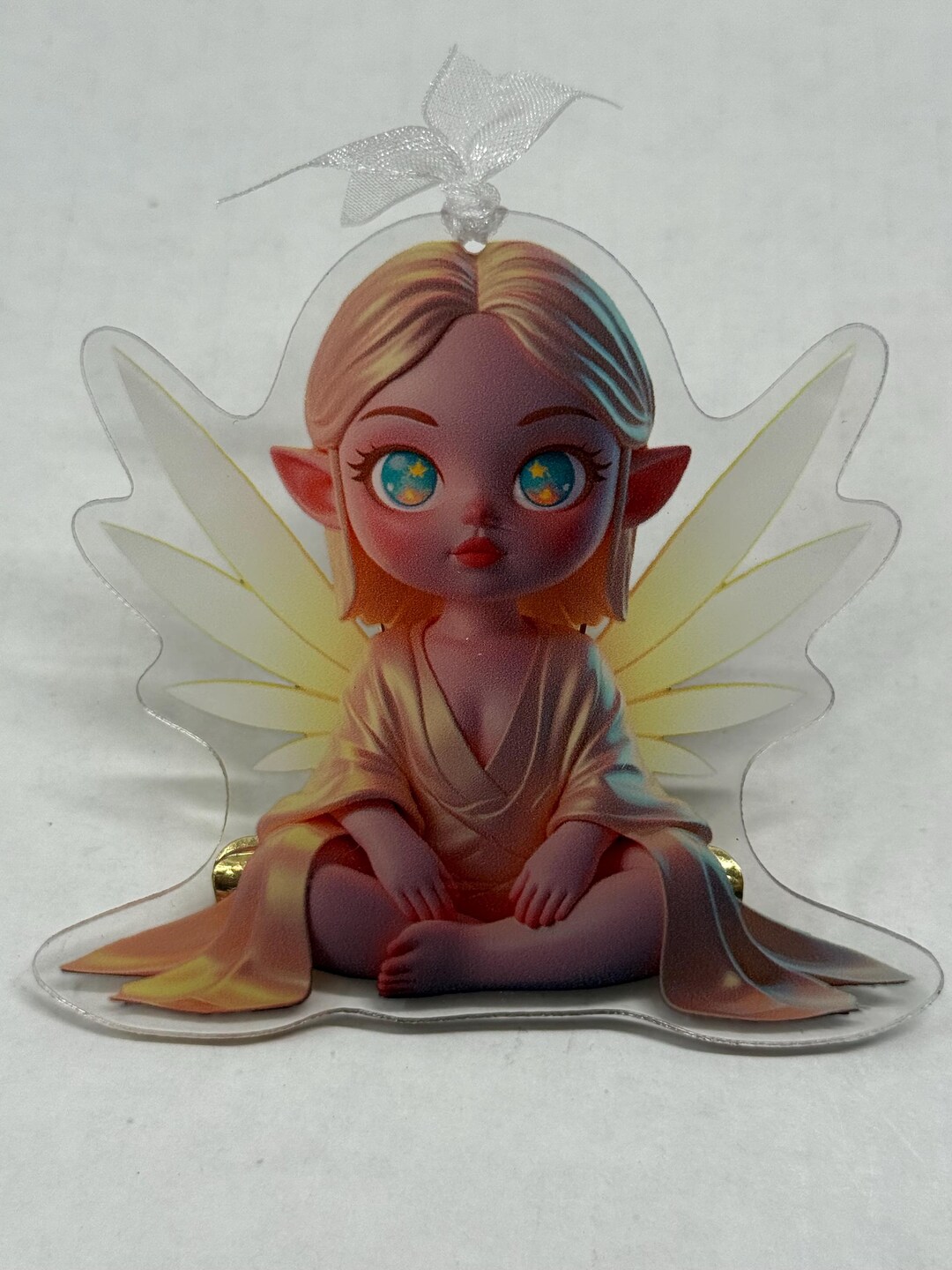 Stary Eyed Fairy Acrylic Clip - Etsy