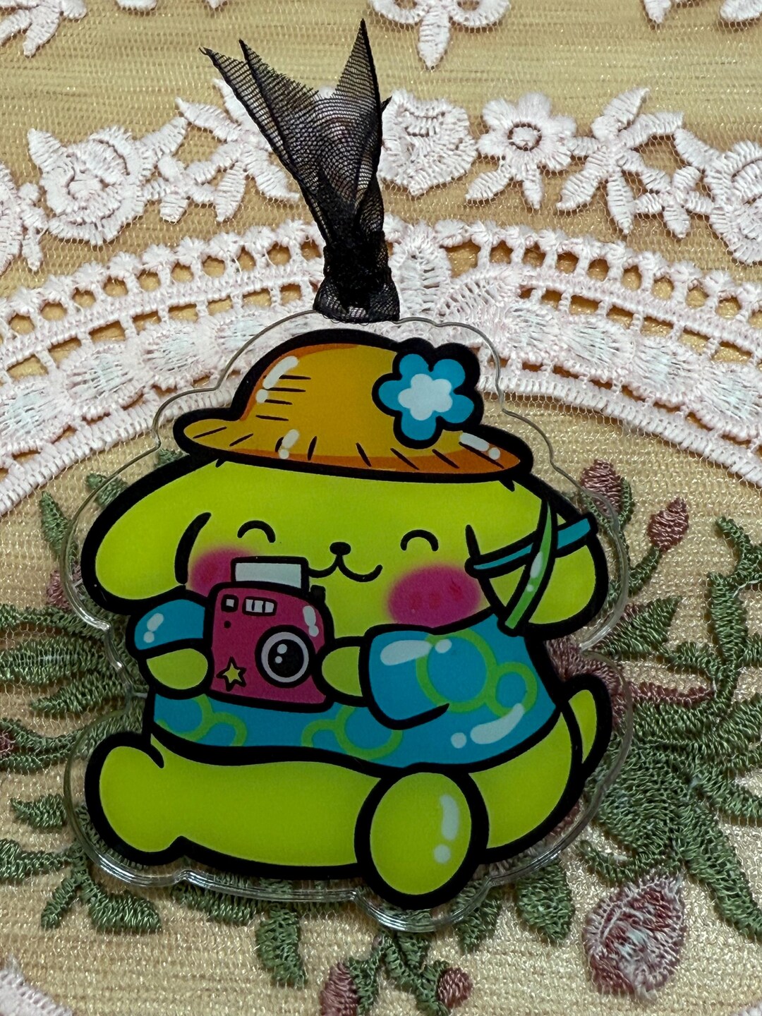 Pompompurin Acrylic Clip - Etsy