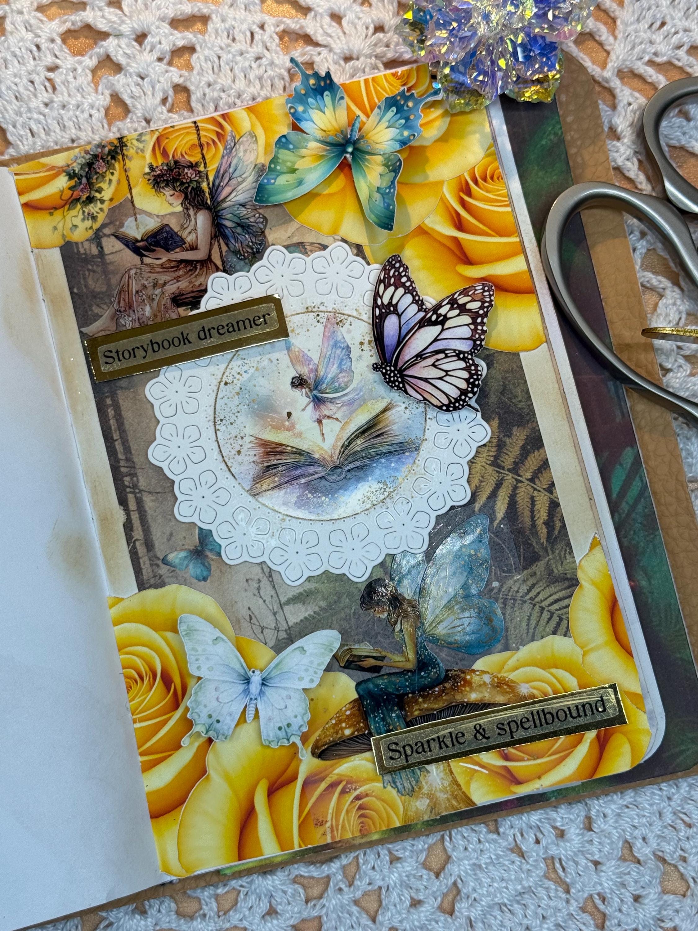 Yellow Rose Die Cut Sticker Set – Handmade Journaling Decals - Etsy