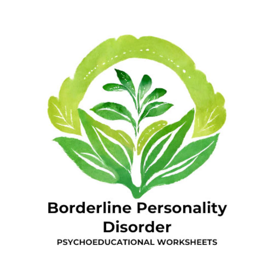 Borderline Personality Disorder Overview Worksheet - Etsy