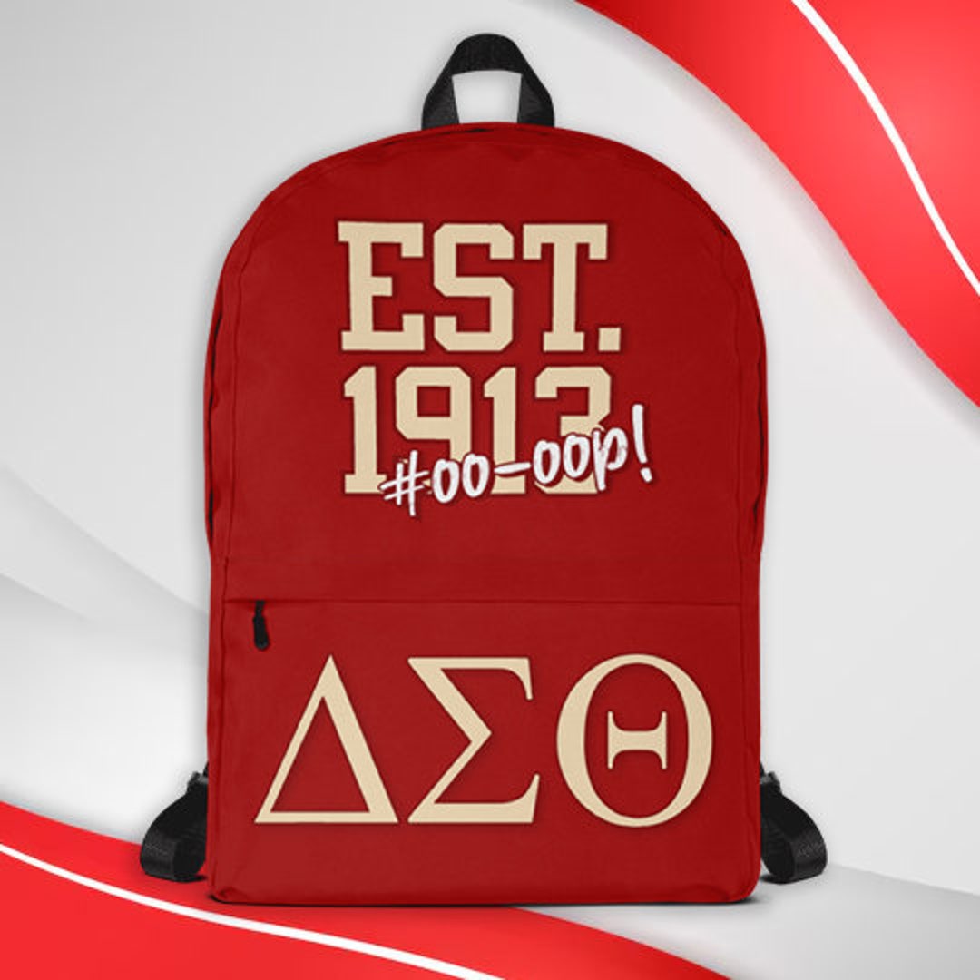 EST 1913 Delta Sigma Theta - Backpack (med-size) - Etsy
