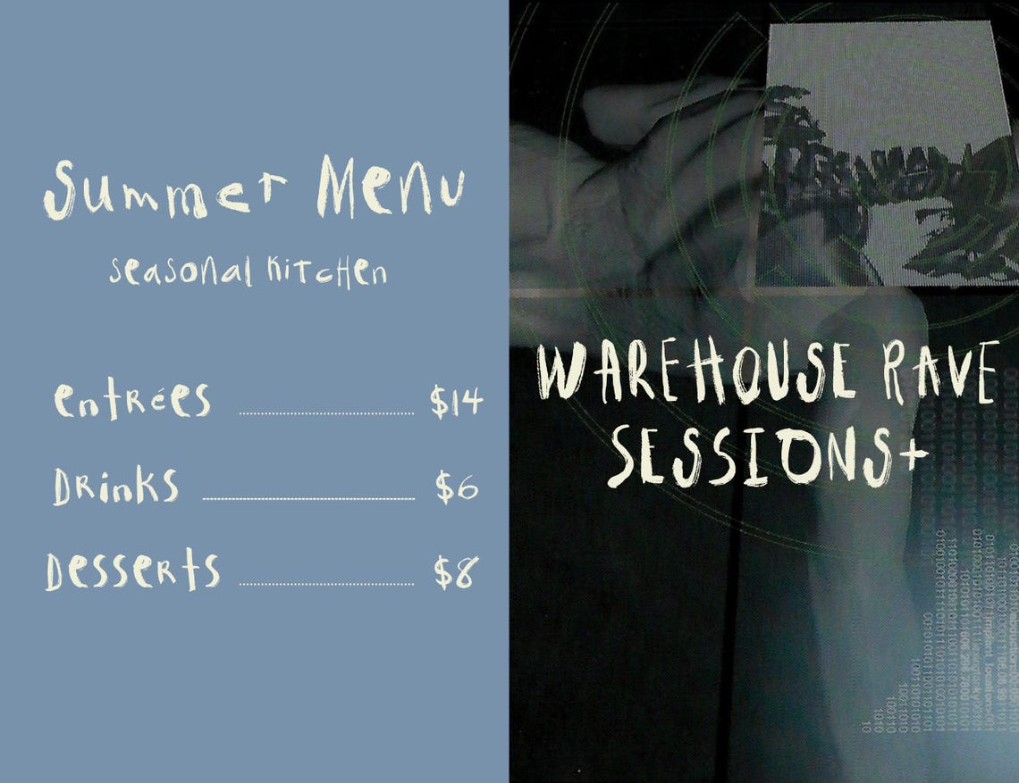 Open Studio Sans - a Handwritten, Dry Brush Display Typeface With ...