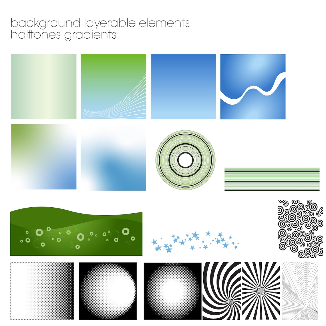 Frutiger Aero Graphics Vector Pack, SVG PNG Files, Y2K Eco Metro, Hi ...