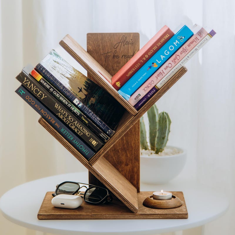 Unique Rustic Bookcase - Etsy