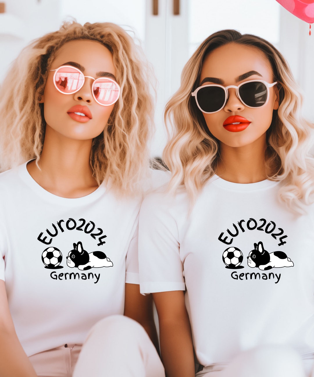 T-shirt European Championship 2024, Personalizable Football T-shirt, EM ...