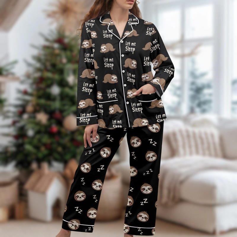 Sloth Pajamas - Etsy UK