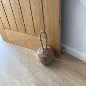 Jute Rope Doorstop - Etsy UK