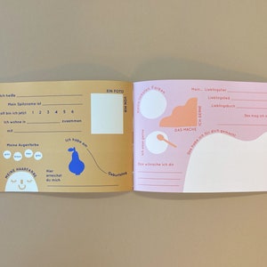 Friendship Book, My First Friends, German - Etsy