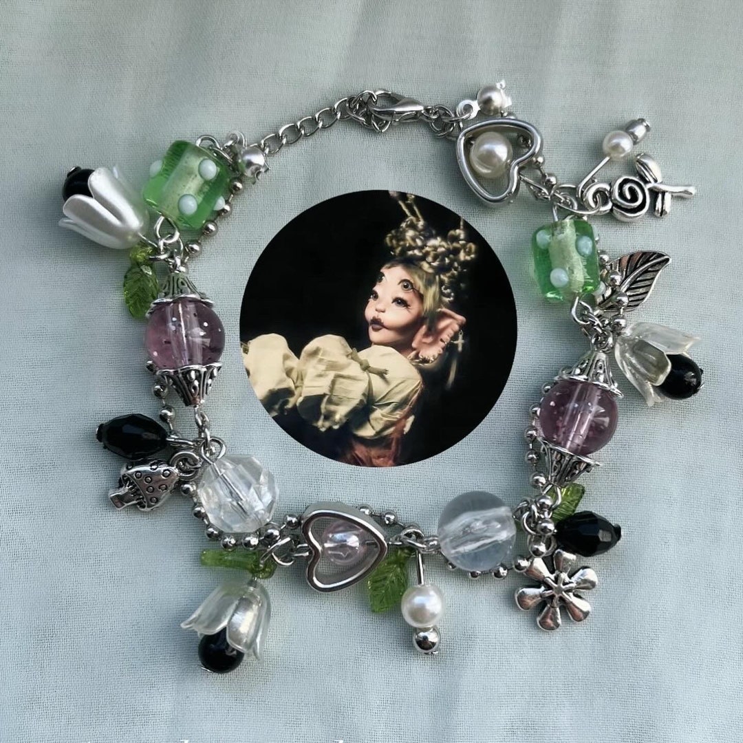 Melanie Martinez Inspired Bracelet Handmade Y2k// Portals - Etsy