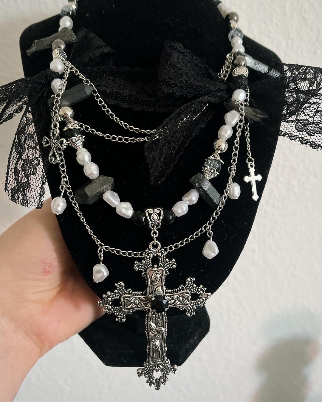 Gothika "dead by Night" Necklace// Goth// Melanie Martinez//tomie//y2k ...