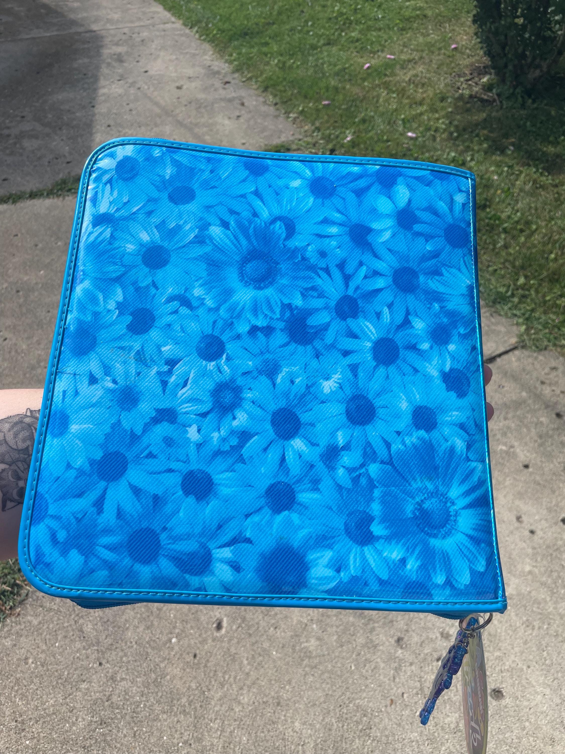 RARE NWT Old Stock Lisa Frank Fantastic Fashions Blue Daisy Binder With ...