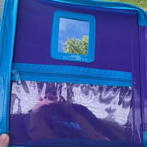 RARE NWT Old Stock Lisa Frank Fantastic Fashions Blue Daisy Binder With ...