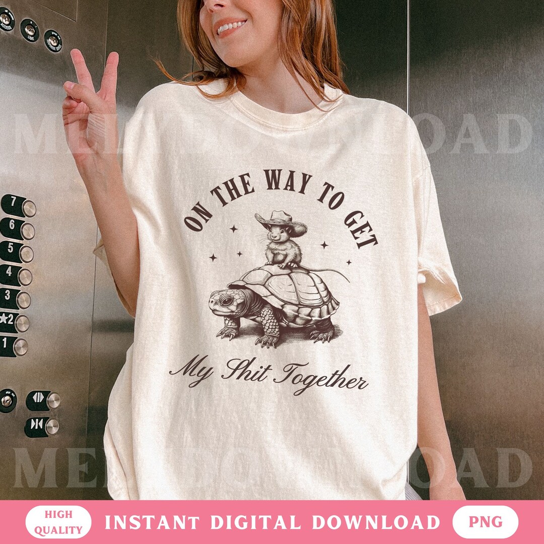 Western PNG Retro Cowboy Design for Shirts or Tote Bags Funny Sarcastic ...