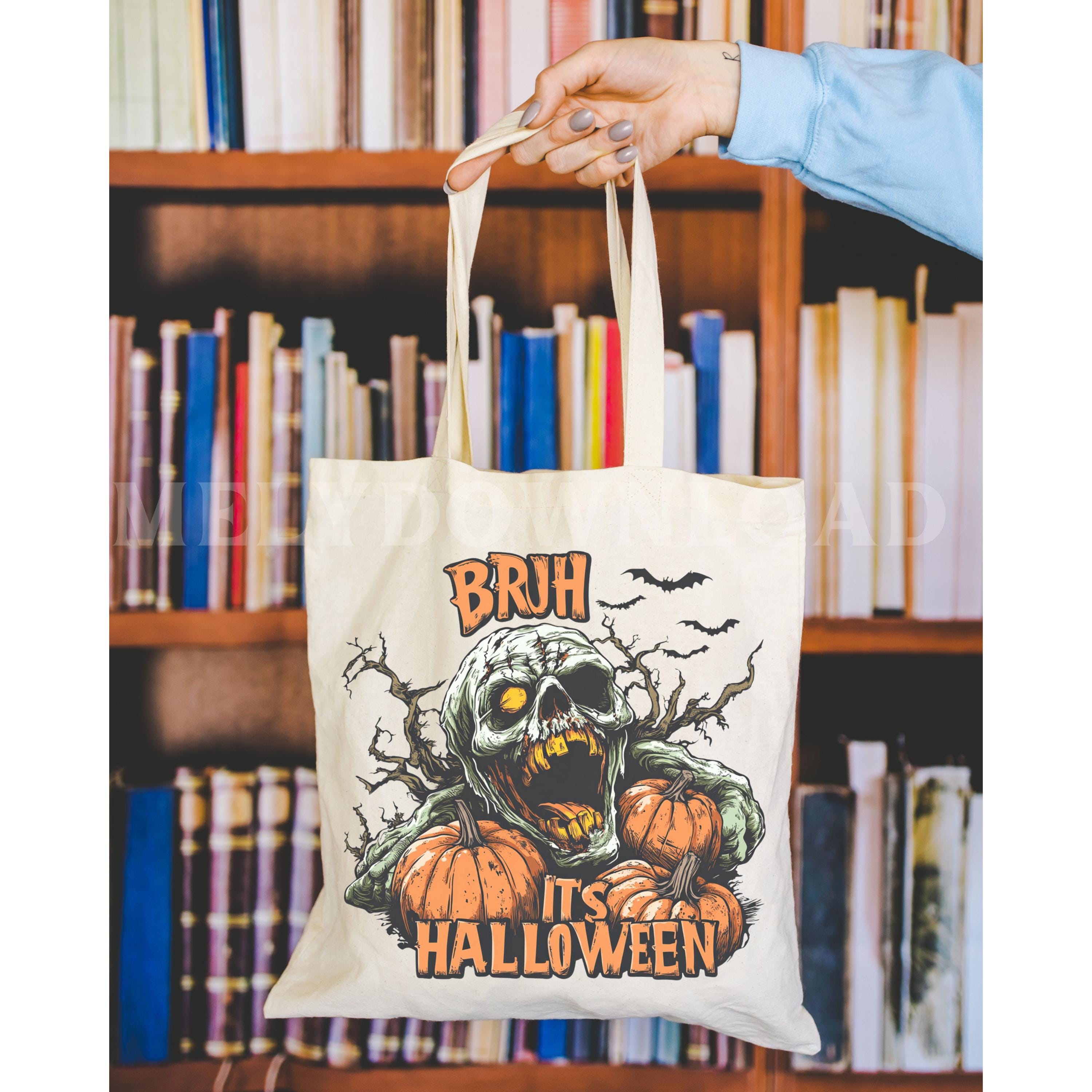 Scary PNG Bruh It's Halloween Design for Shirt or Tote Bag Spooky ...