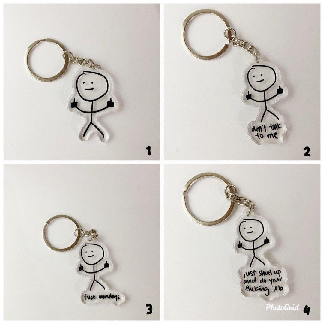 Funny Work Memes Gifts/keychains - Etsy