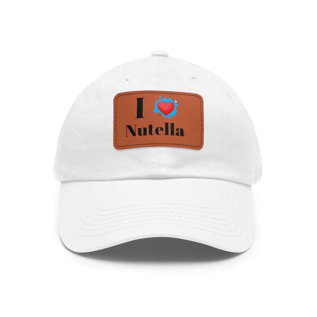I Love Nutella Hat Custom Embroidered Cap - Etsy