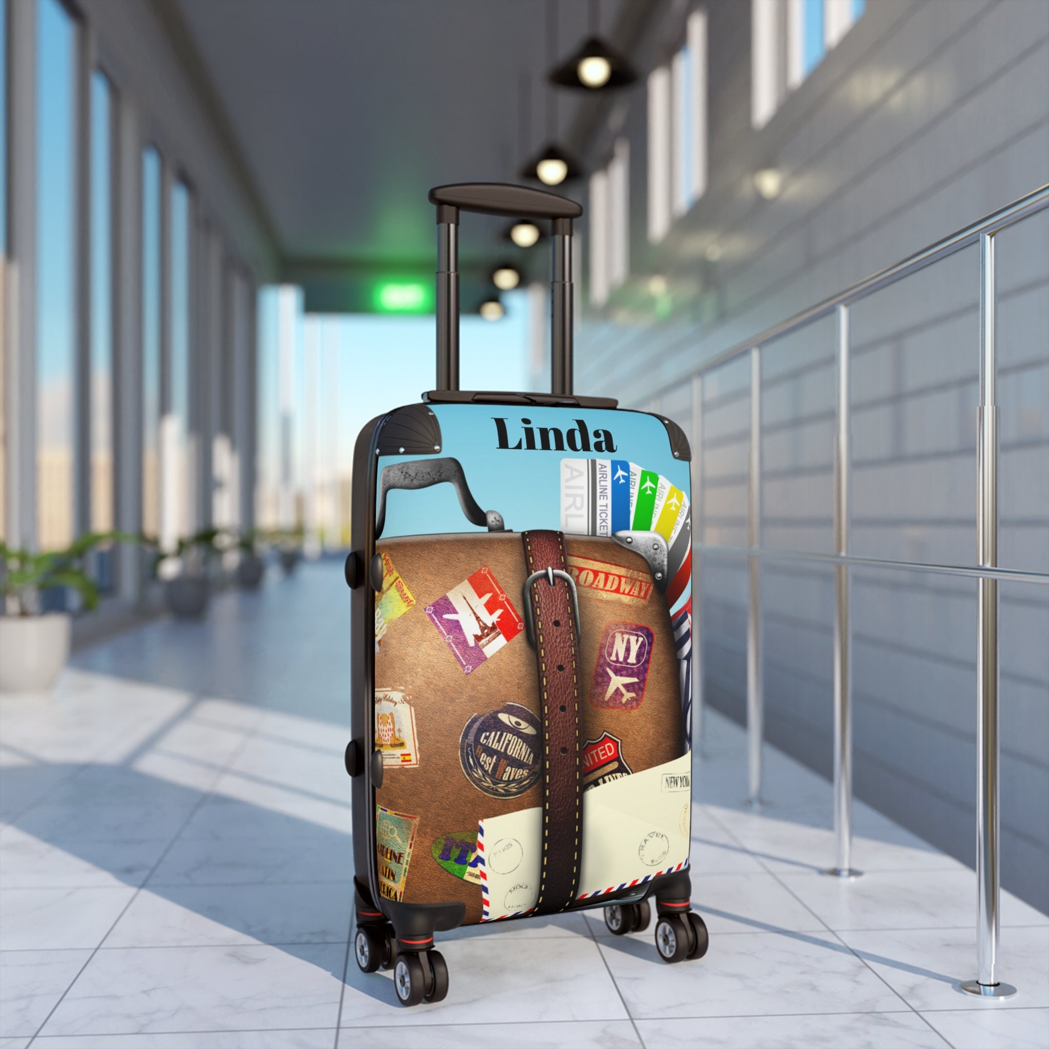 Personalized Suitcase, Suitcase for Travel ,suitcase for University ...