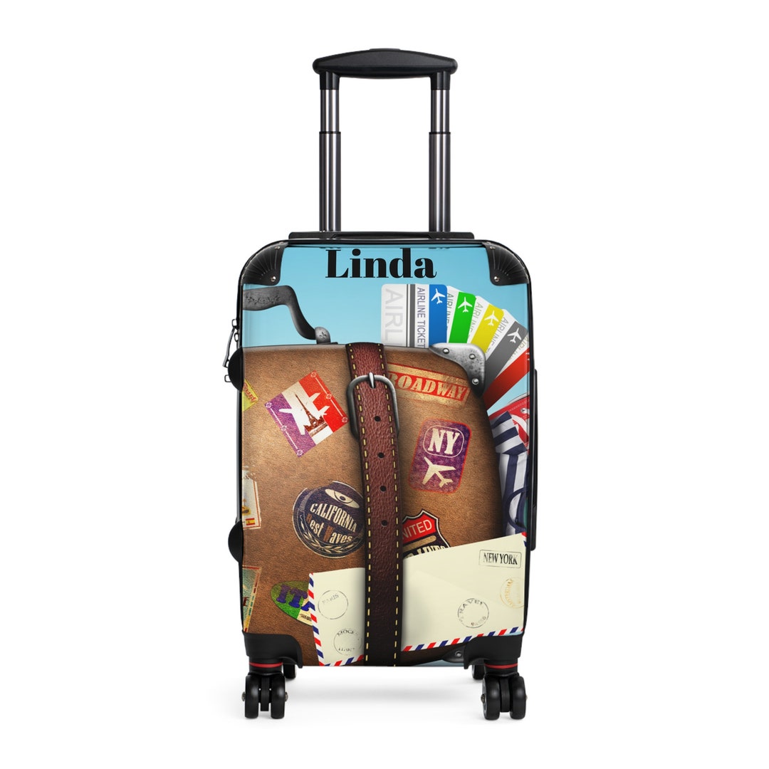 Personalized Suitcase, Suitcase for Travel ,suitcase for University ...