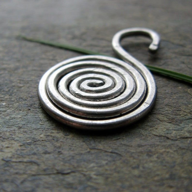 Spiral Septum Ornament Primitive Series Handmade by - Etsy