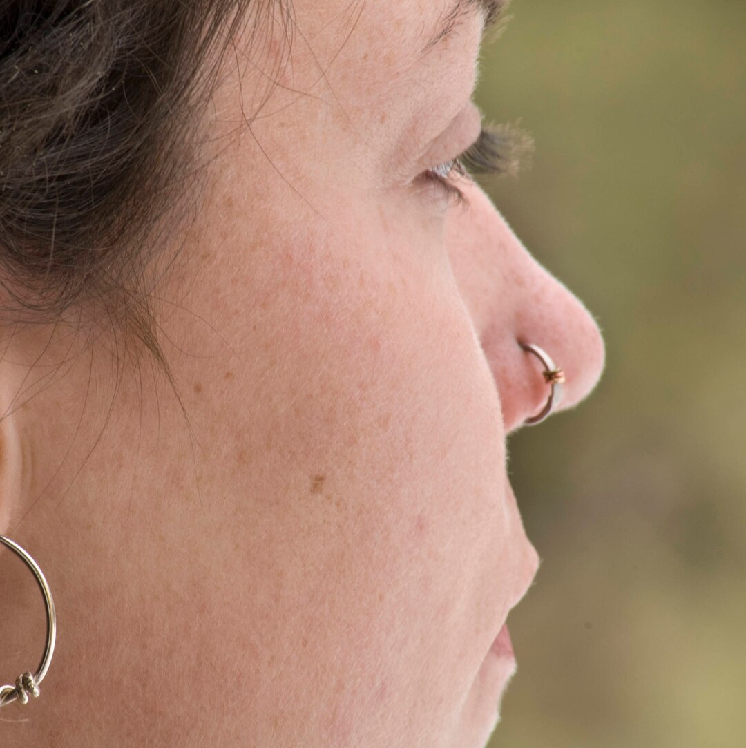 20g Endless Hoop, Single Hoop or Nose Ring-- Beringed Custom ...