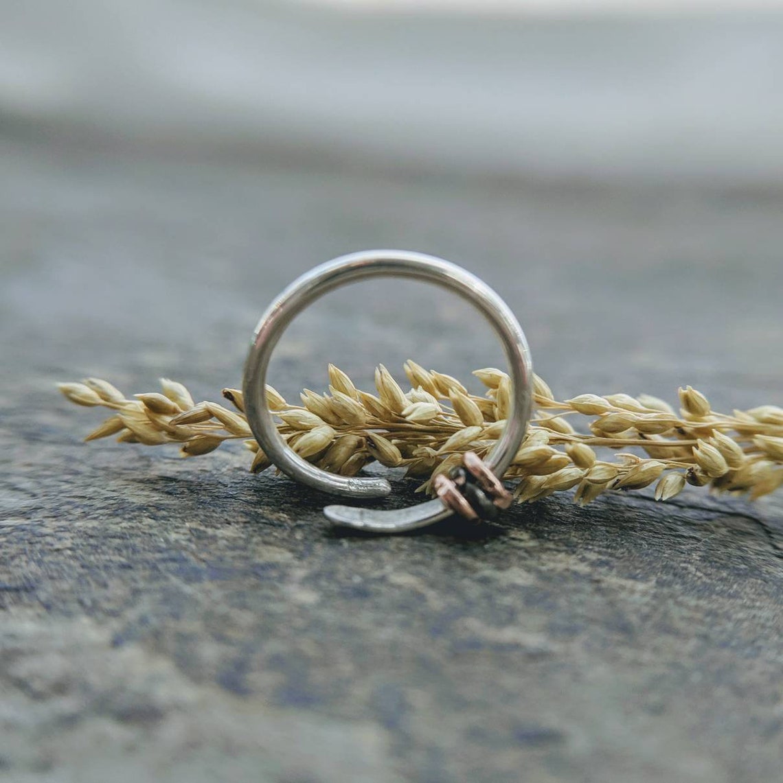 18g Beringed Custom Single Hoop or Nose Ring Primitive | Etsy