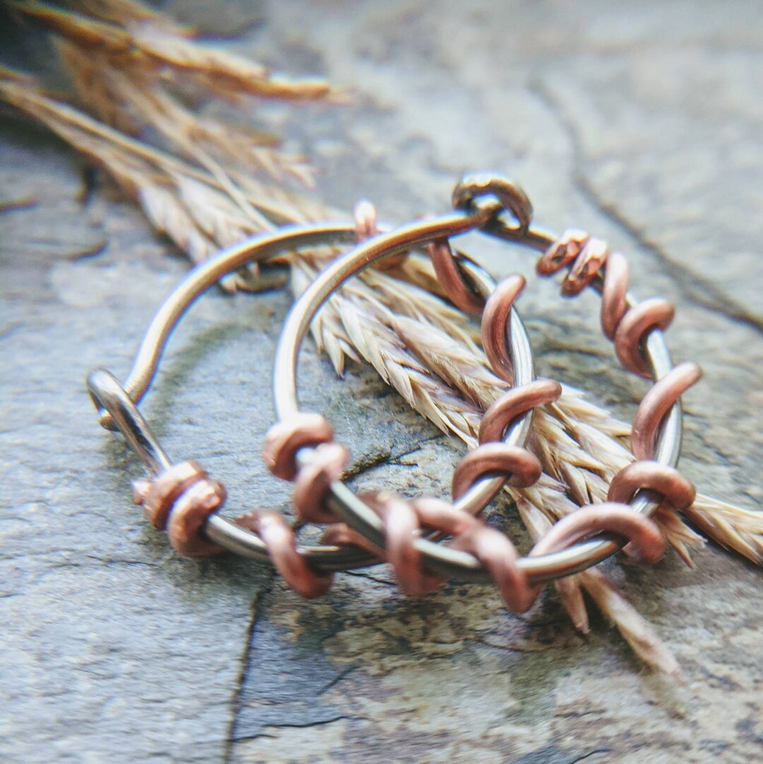 18g Cartilage Earring Medium Hoop Earrings Cartilage Piercing Cartilage ...