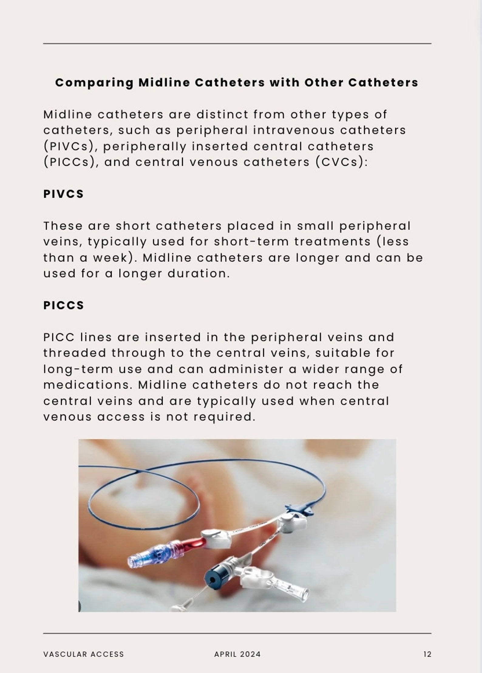 Midline Catheters: A Comprehensive Guide for Healthcare Professionals ...