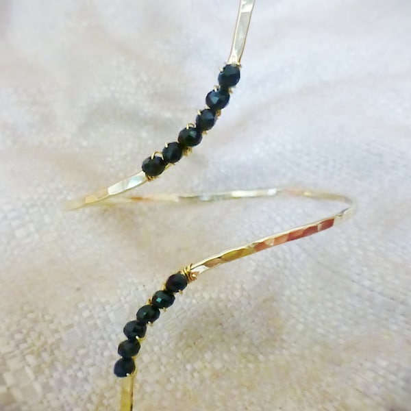 Gold Arm Cuff - Etsy