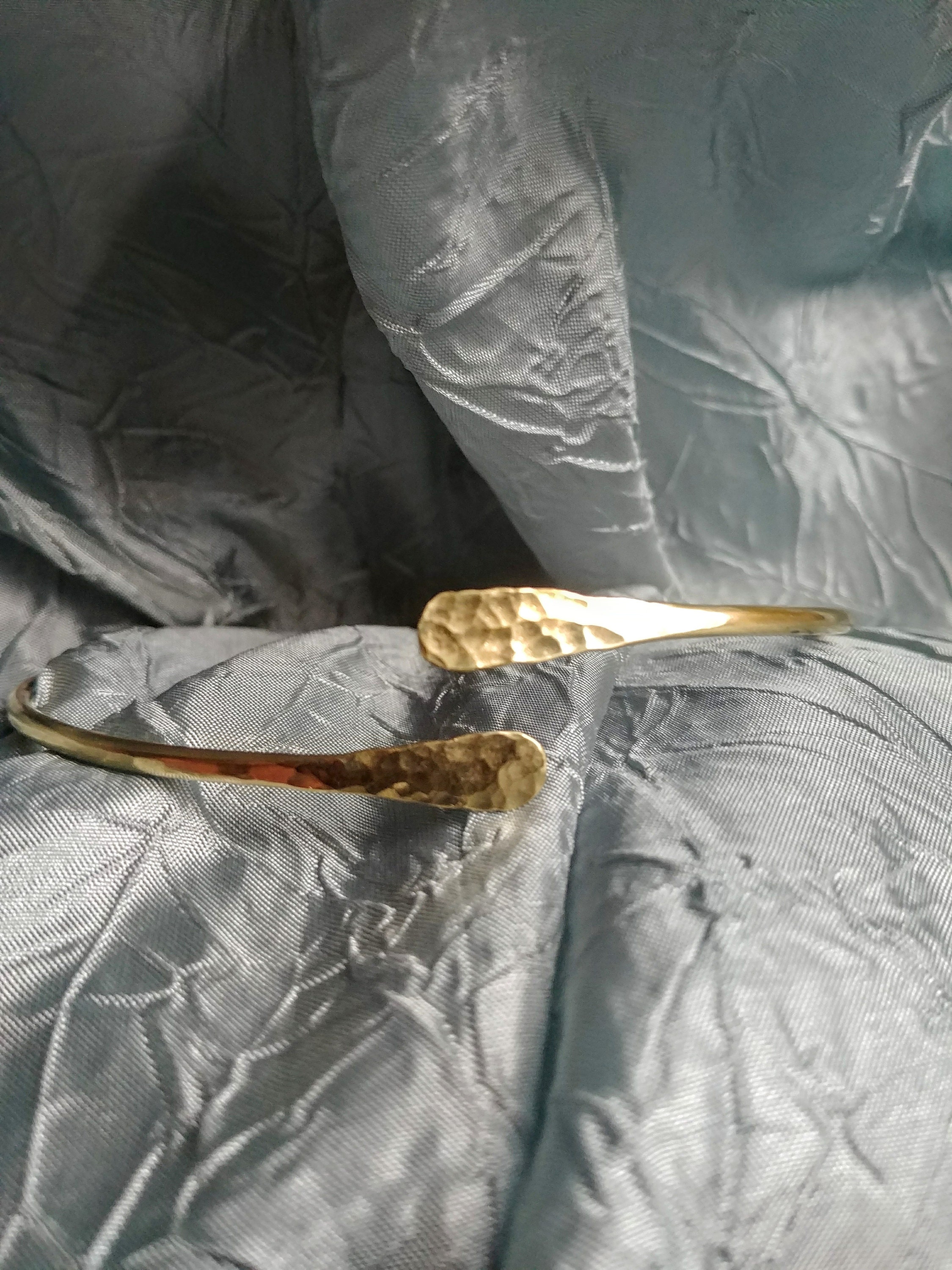 Upper Arm Cuff Minimalist Arm Cuff Forearm Cuff Calf Cuff - Etsy UK