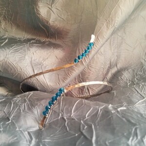 Upper Arm Cuff ~ Arm Cuff ~ Choose Your Color WIRE and BEAD ~ Great for ...