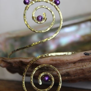 Mermaid Swirl, Upper Arm Cuff - Etsy