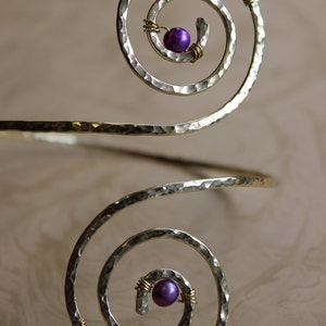 Mermaid Swirl, Upper Arm Cuff - Etsy