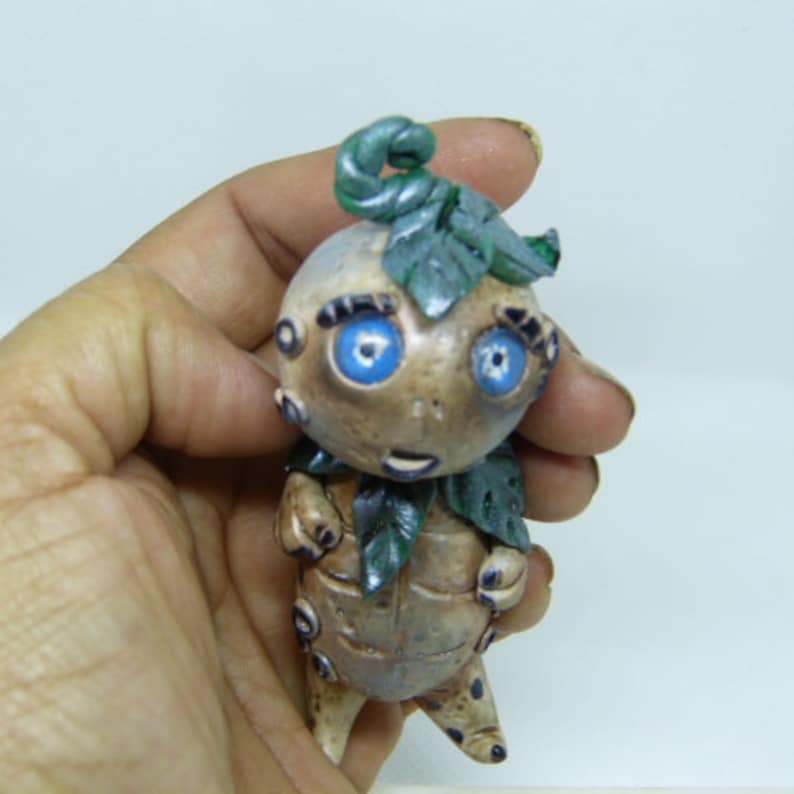 Mandrake Creature Fantasy Root or Pumpkin Creature Handcrafted | Etsy