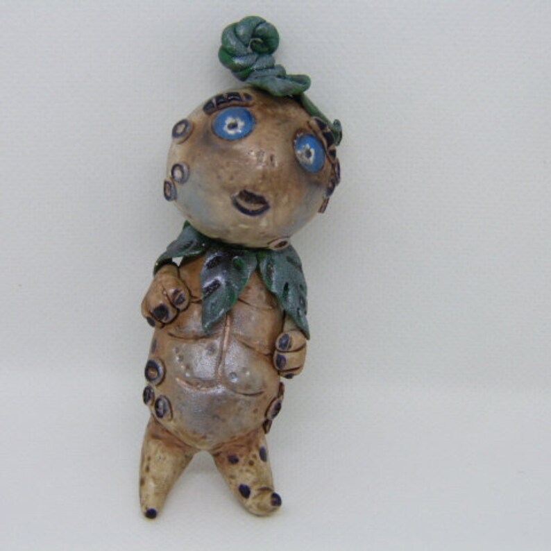 Mandrake Creature Fantasy Root or Pumpkin Creature Handcrafted | Etsy
