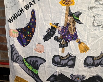 Witch Fabric Panel - Etsy