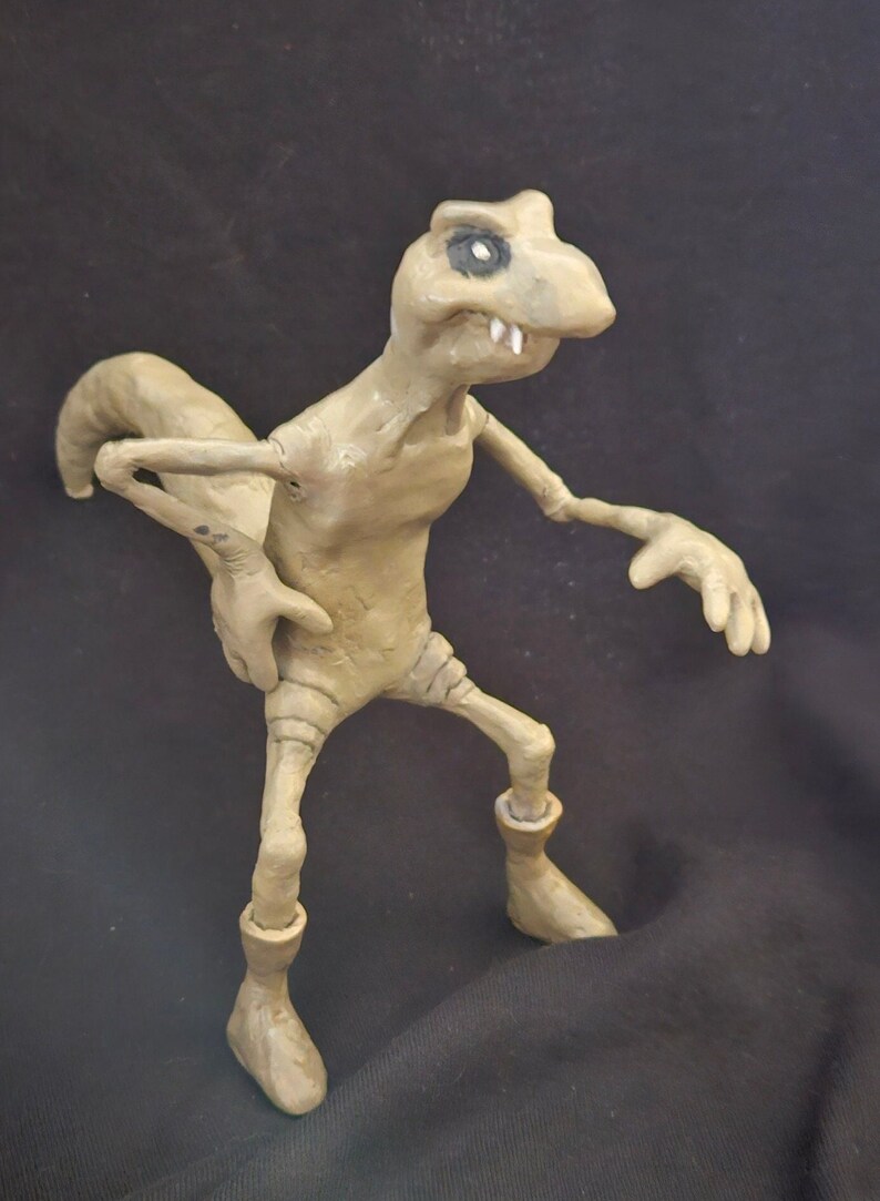 Stop-motion Lizard Guy - Etsy