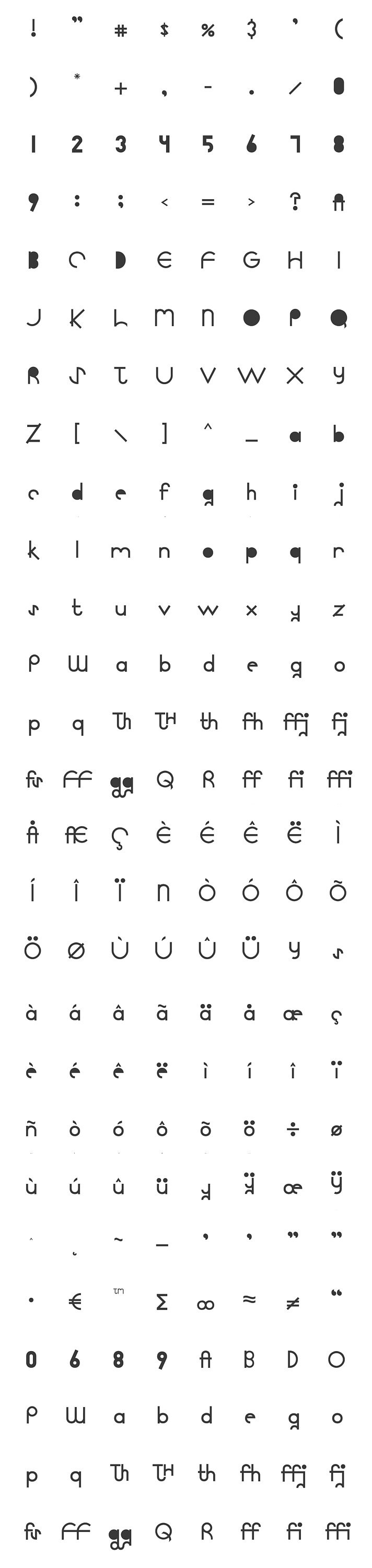 Nubie Font // .otf // .ttf // .woff // .svg - Etsy